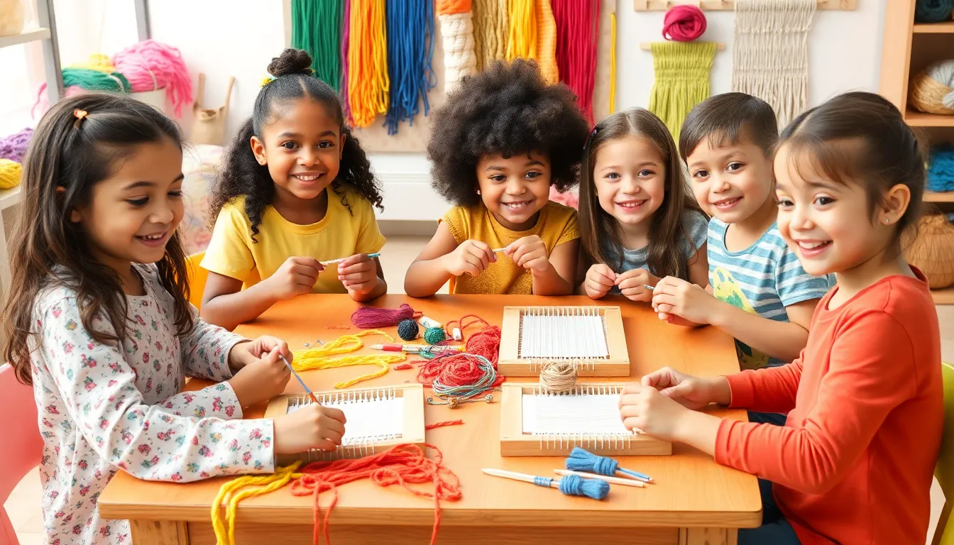Weaving Kids: Unlock Creativity and Skills with Fun Craft Projects ...